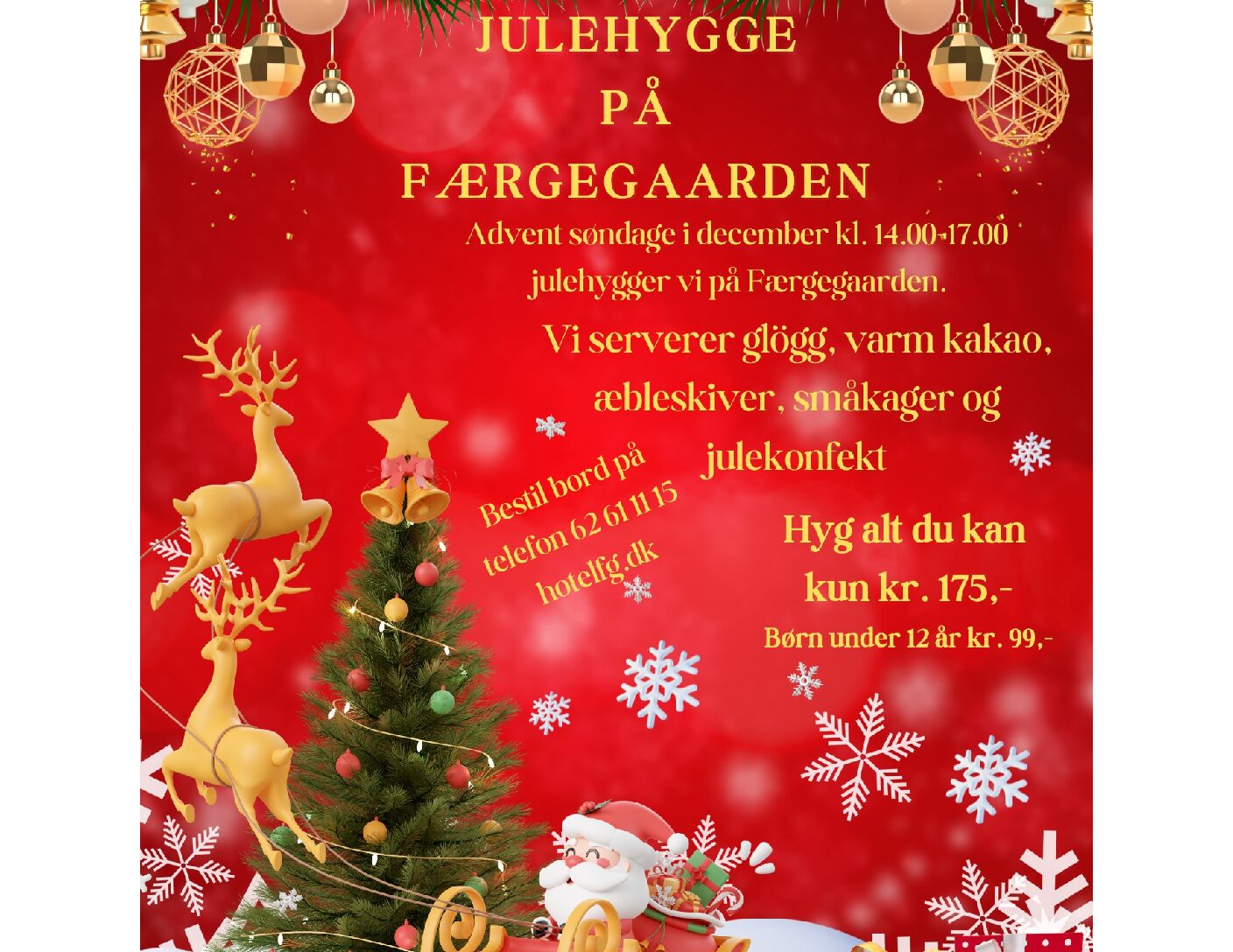 Jul på Færgegaarden | Hotel Færgegaarden